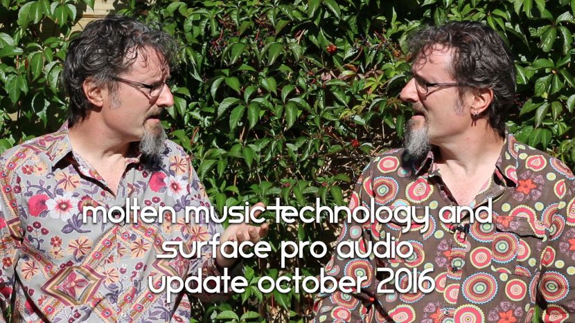 Surface Pro Audio and Molten Music Technology Update October 2016 ...